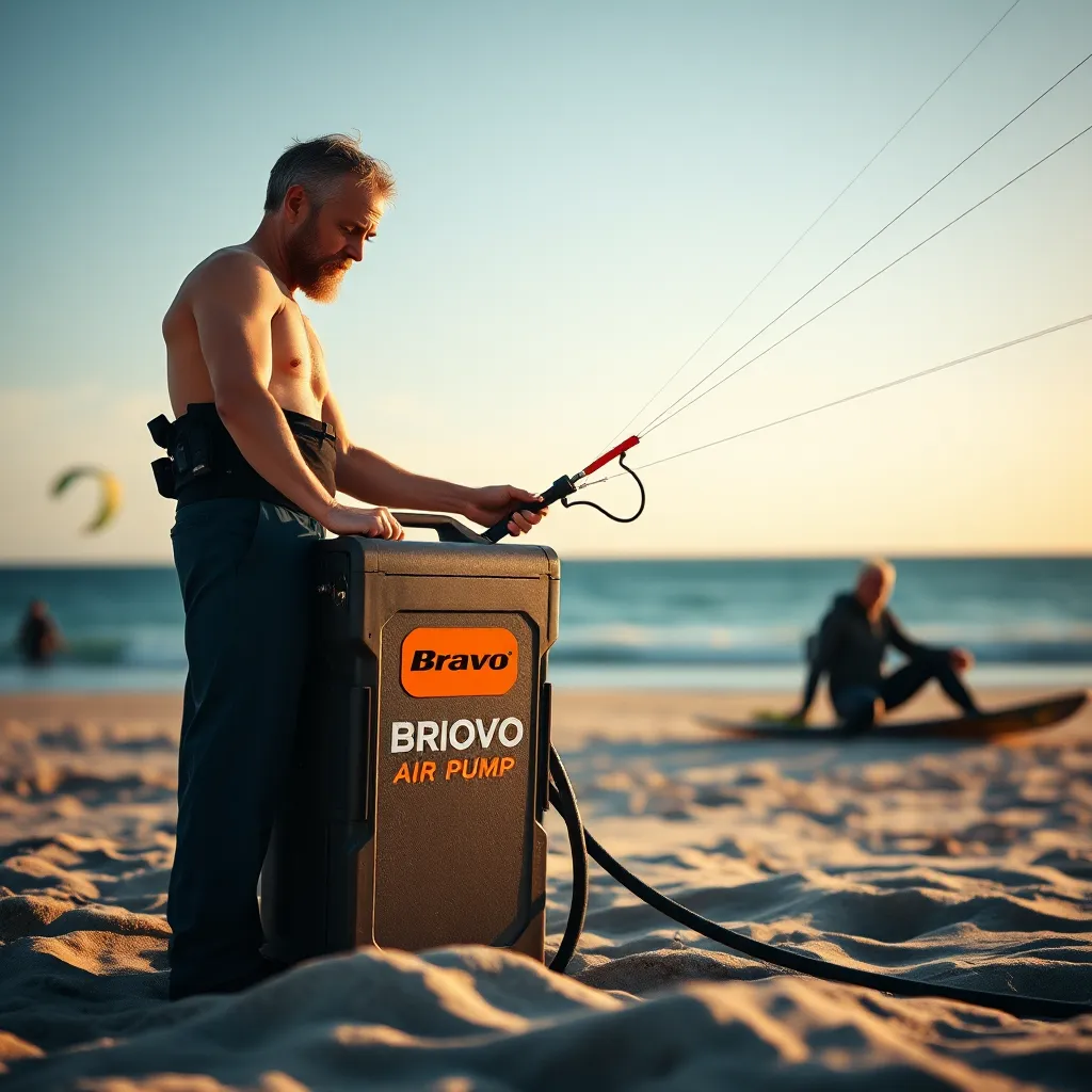 Exploring the Bravo Electric Air Pump for Kiteboarding