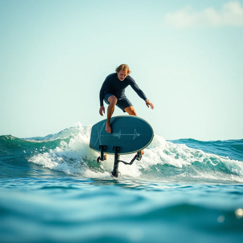 Exploring Non-Electric Hydrofoil Surfboards: Design and Use