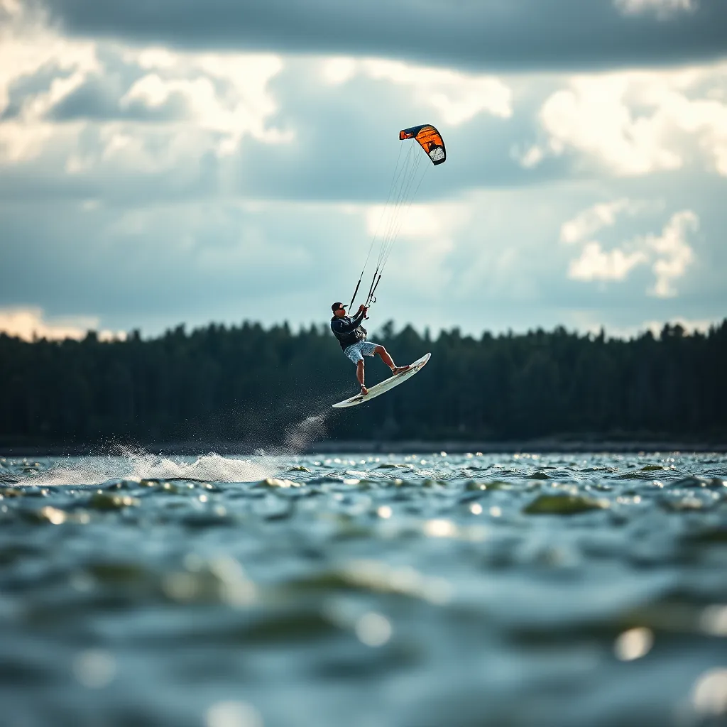 Mastering Kiteboarding with Minnesota's Wind Map Insights