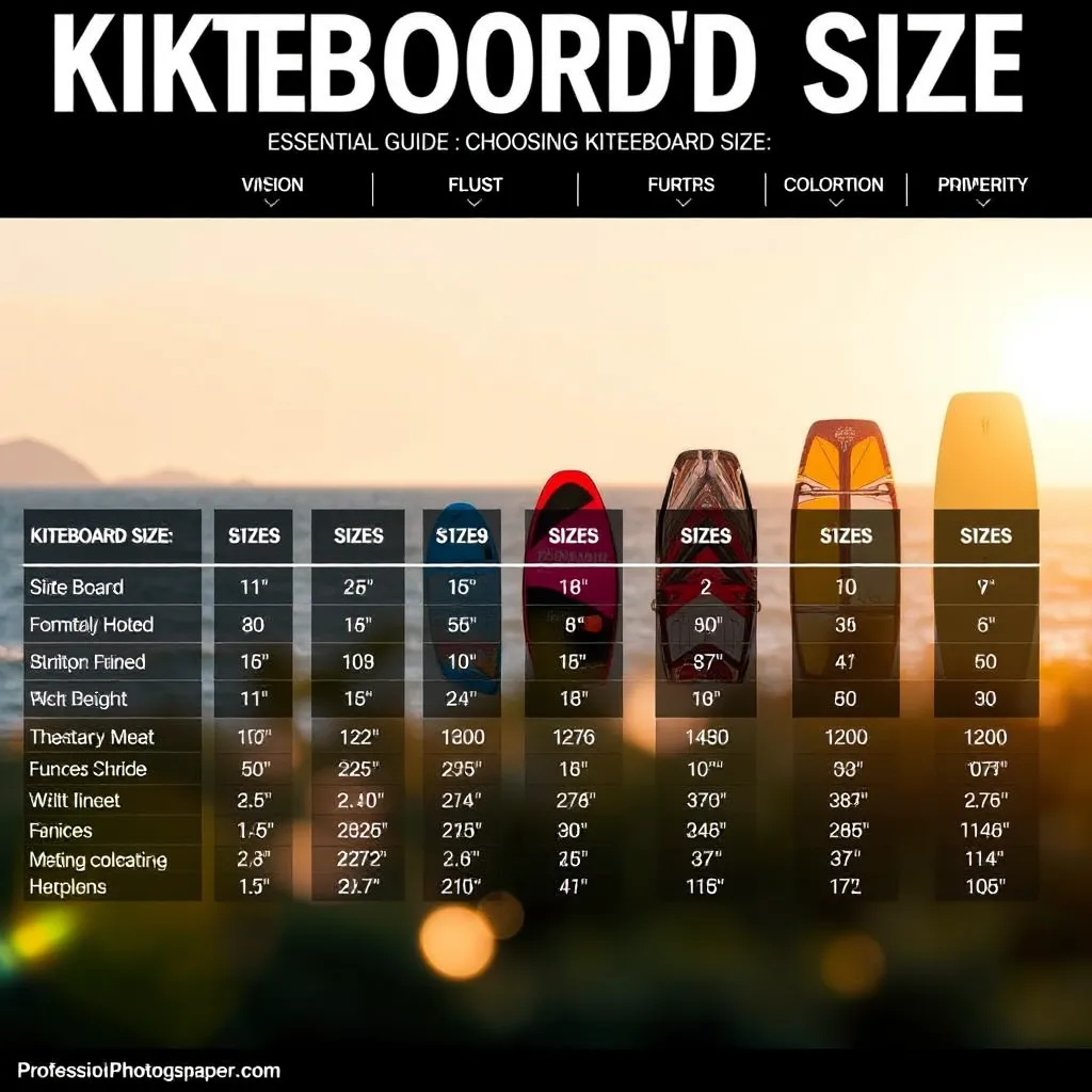 Essential Guide to Choosing the Right Kiteboard Size